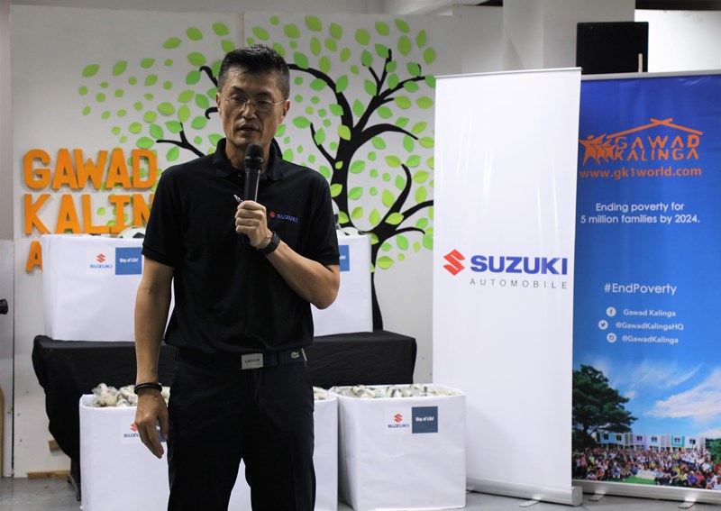 Suzuki PH supports Gawad Kalinga SipaG program
