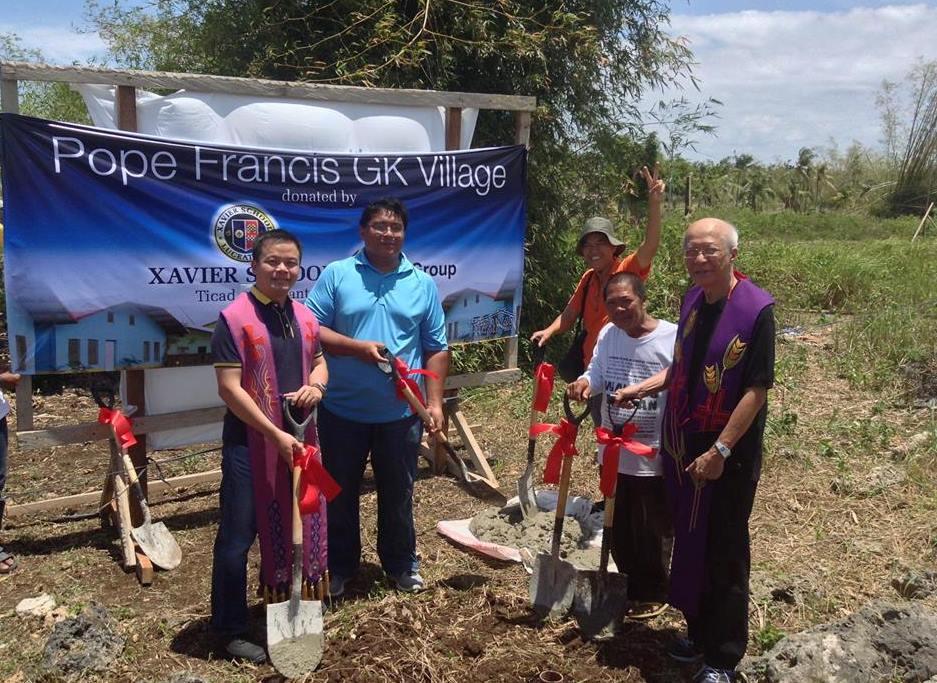 The Pope Francis GK Village for 45 Families Breaks Ground in Cebu
